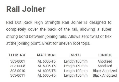 Pack-Rail Joiner 12 ชิ้น - Solarhub : โซล่าฮับ